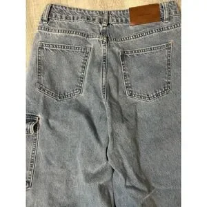 Cider | Jeans | Cider Jeans Womens Small Wide Leg Mid Rise Cargo Jean ...
